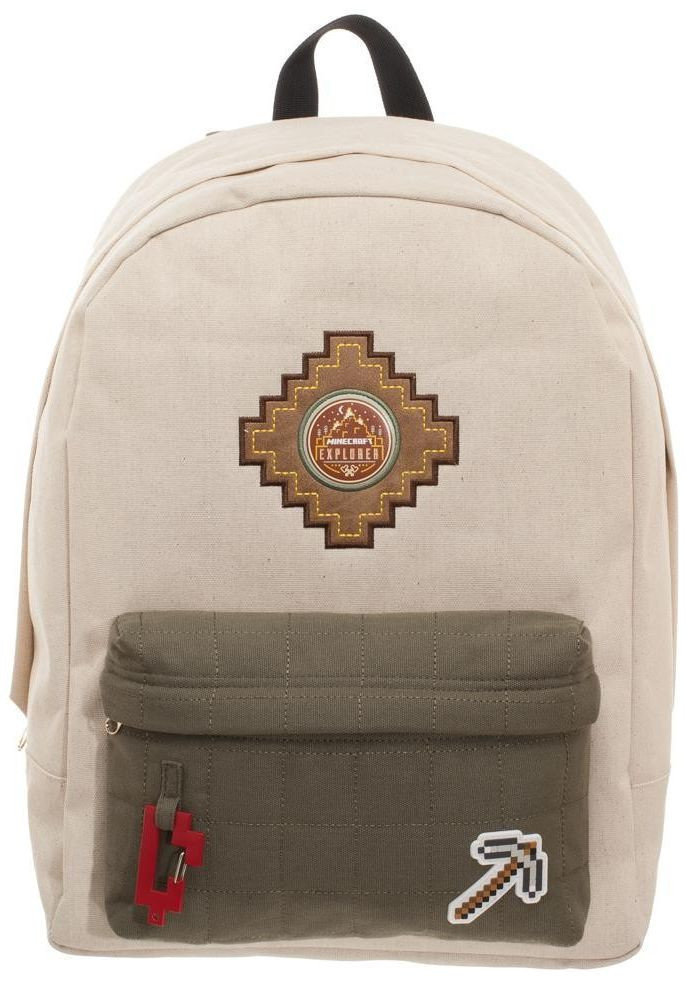 Buy Minecraft Beige Backpack at Mighty Ape NZ