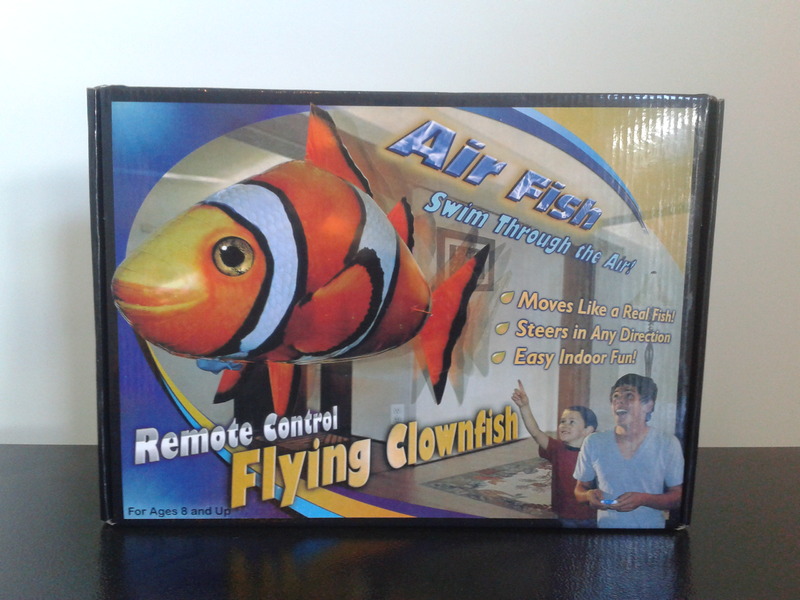 Air Swimming Remote Control Clown Fish - Air Swimmer - Air Clownfish ...