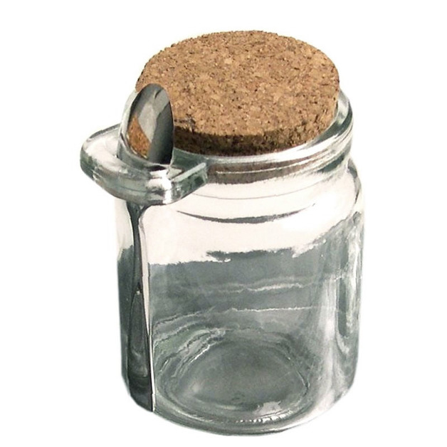 Artland Preston Glass Condiment Jar W/Spoon | at Mighty Ape NZ