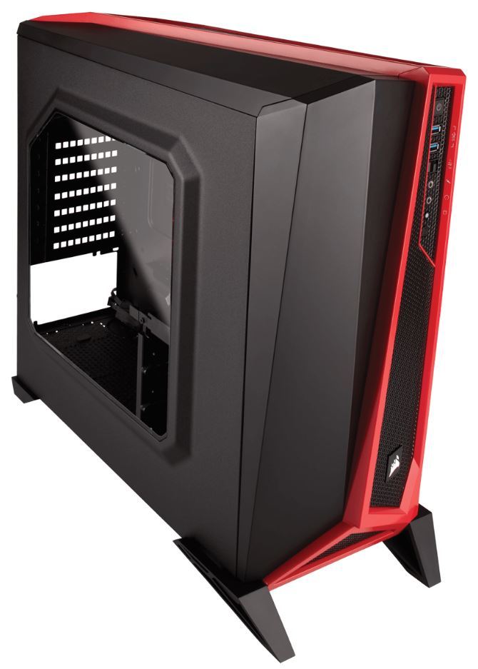 Corsair Carbide SPEC-ALPHA Mid-Tower Gaming Case — Black/Red | at ...