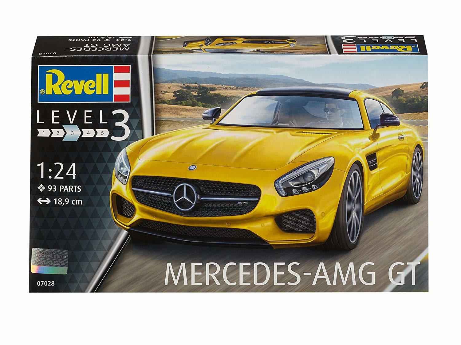 Revell 1:24 Mercedes AMG GT Plastic Model Kit | at Mighty Ape NZ