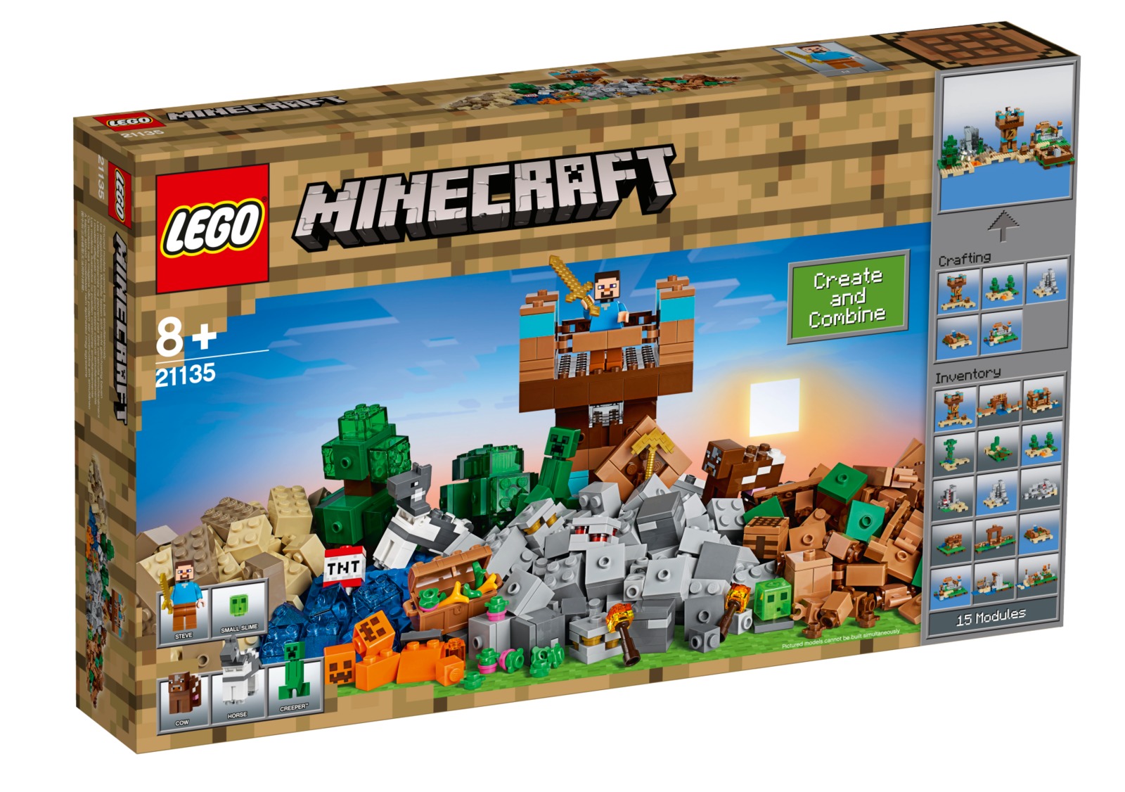 Buy LEGO Minecraft - The Crafting Box 2.0 (21135) at Mighty Ape Australia