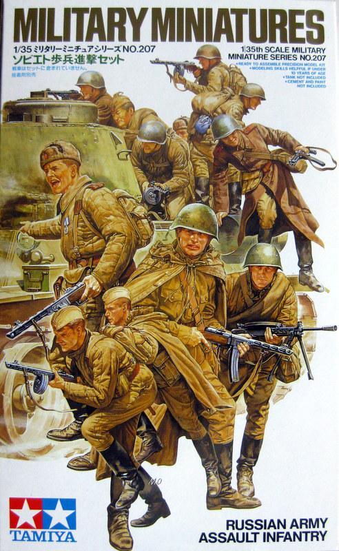 Tamiya: 1/35 Russian Army Assault Infantry - Model Kit | at Mighty Ape NZ