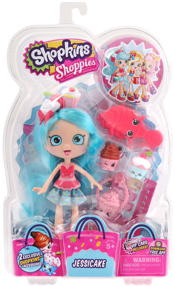 Buy Shopkins Shoppies - Jessicake Doll at Mighty Ape NZ