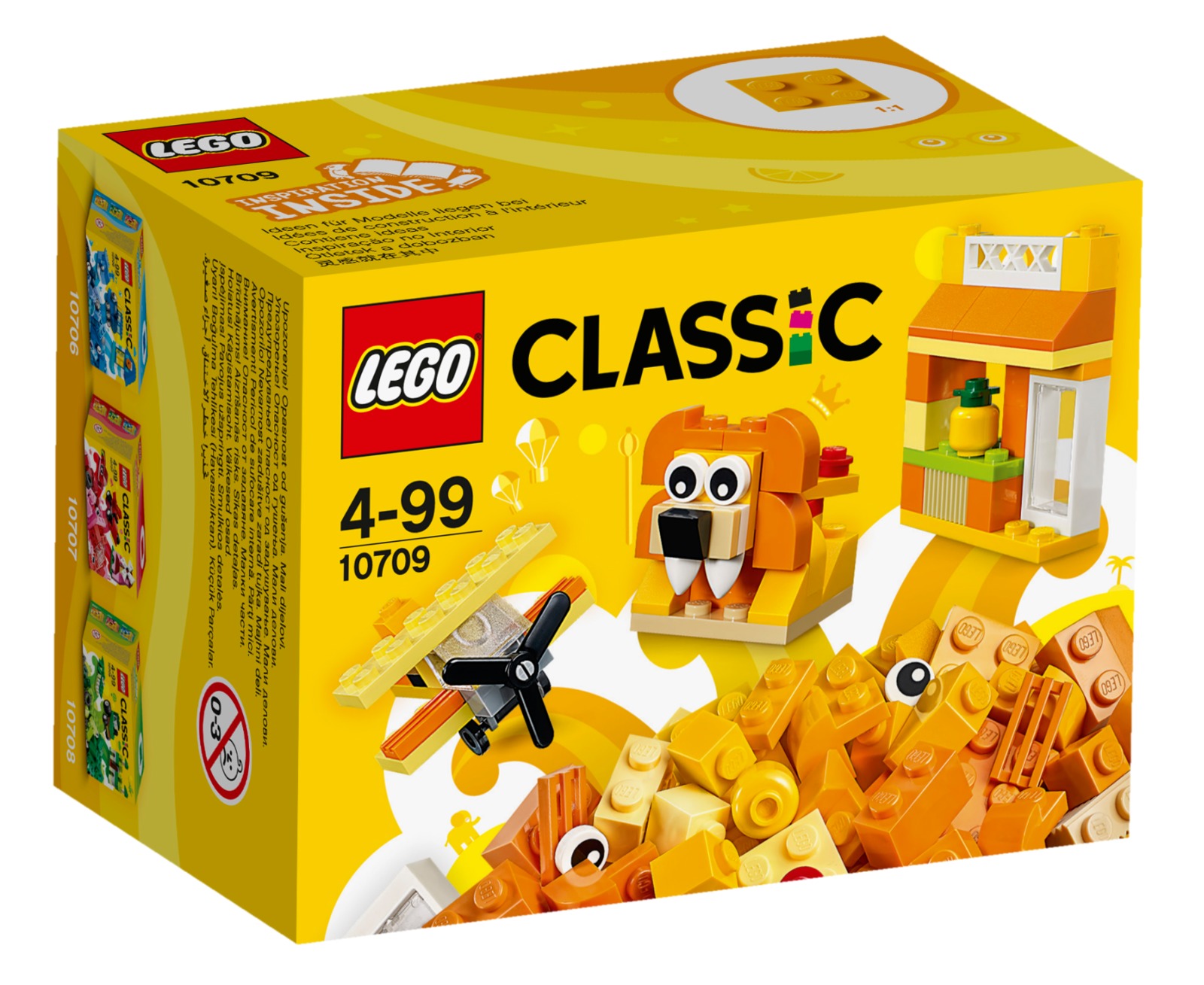 Buy LEGO Classic: Orange Creativity Box (10709) at Mighty Ape NZ