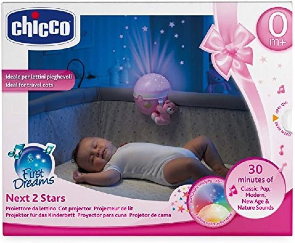 Buy Chicco: Next2Stars Projector - Pink at Mighty Ape NZ