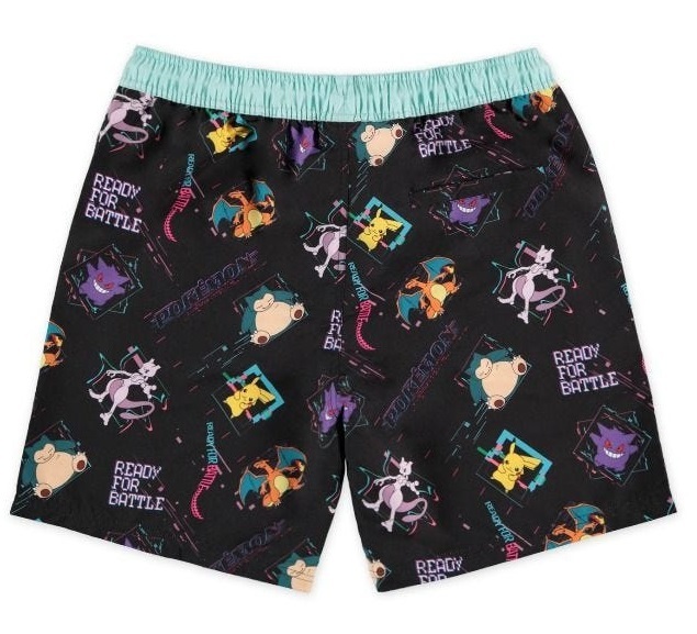 Difuzed: Pokemon - Swim Shorts (Size: M) | Men's | at Mighty Ape NZ