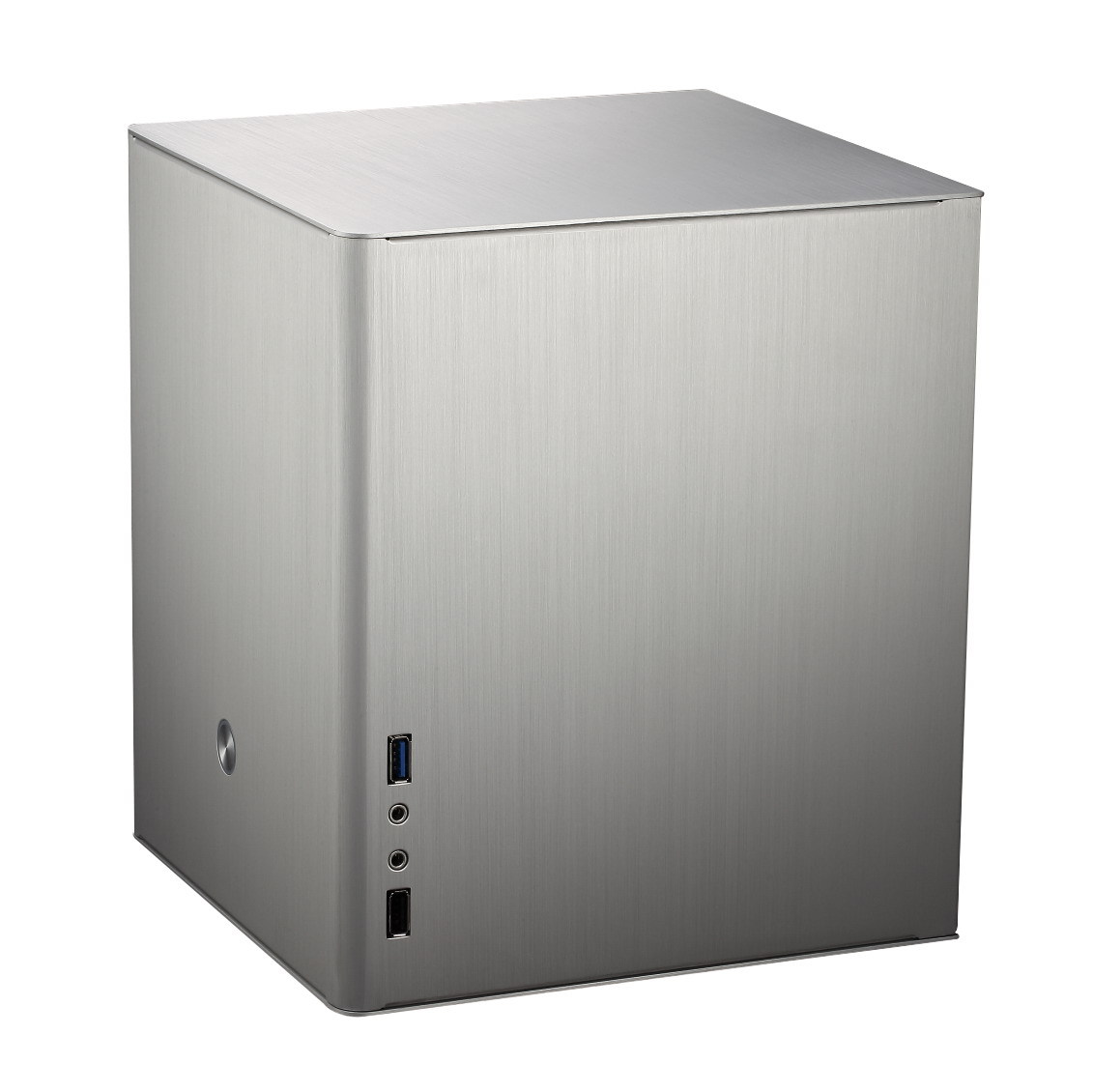 Jonsbo V3+ Mini ITX Tower Case (Silver) | at Mighty Ape Australia