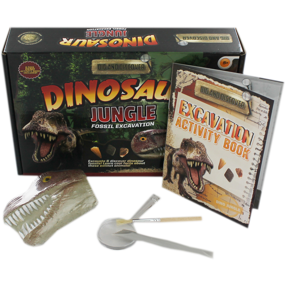 Buy Dig & Discover: Dinosaur Jungle - Excavation Kit at Mighty Ape NZ