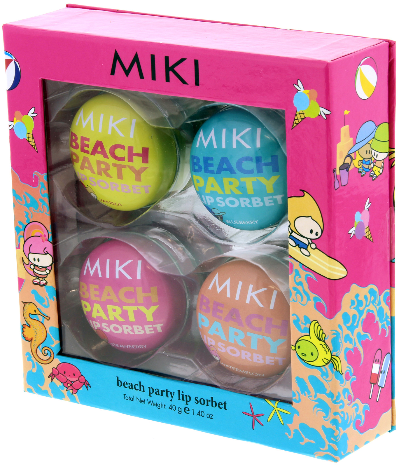 Buy Miki: Beach Party Lip Sorbet at Mighty Ape NZ