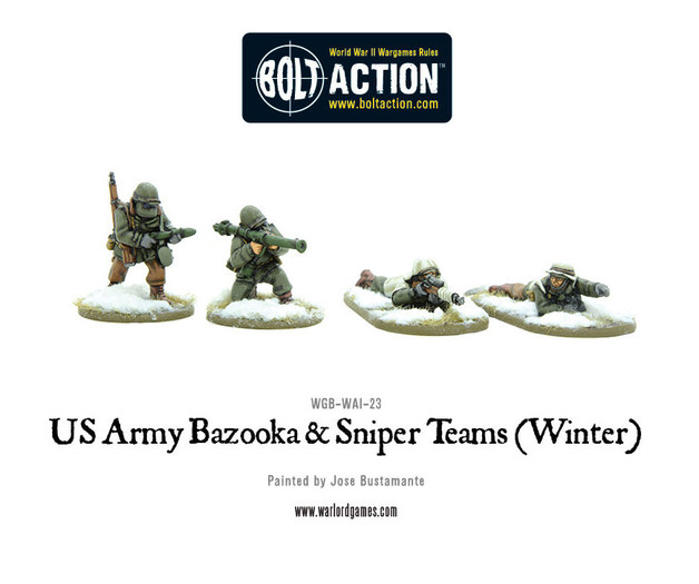 US Army Bazooka & Sniper Teams (Winter) | at Mighty Ape NZ