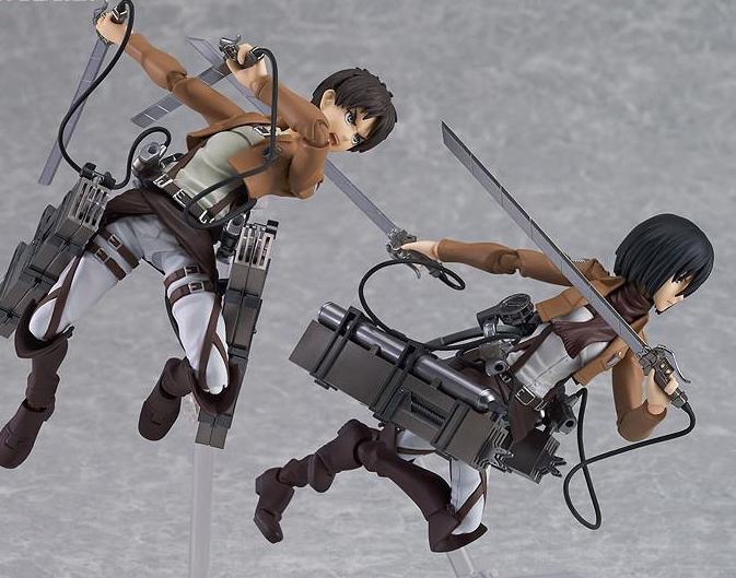 Attack on Titan Figma Eren Yeager Action Figure Images at Mighty Ape ...