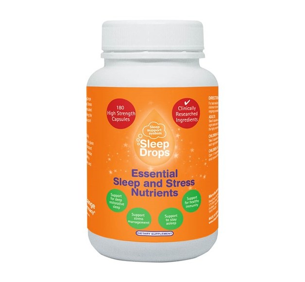Buy SleepDrops Essential Sleep + Stress Nutrient Capsules (90) at ...