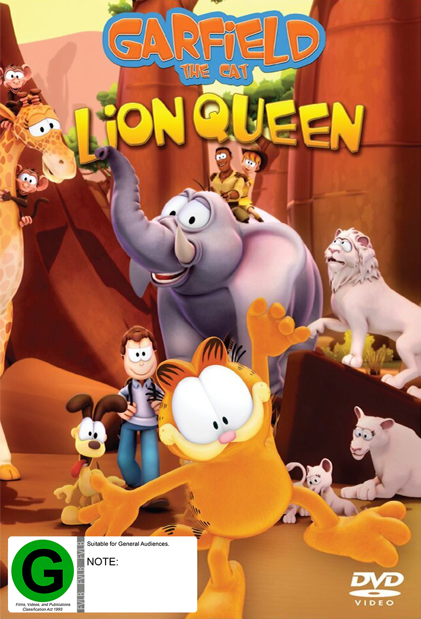 Garfield The Cat: Lion Queen | DVD | Buy Now | at Mighty Ape NZ