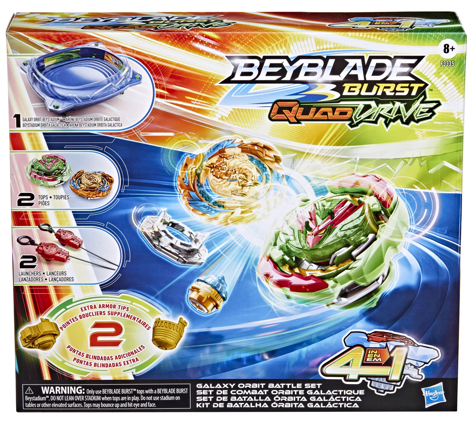 Buy Beyblade Burst: QuadDrive - Galaxy Orbit Battle Set at Mighty Ape ...