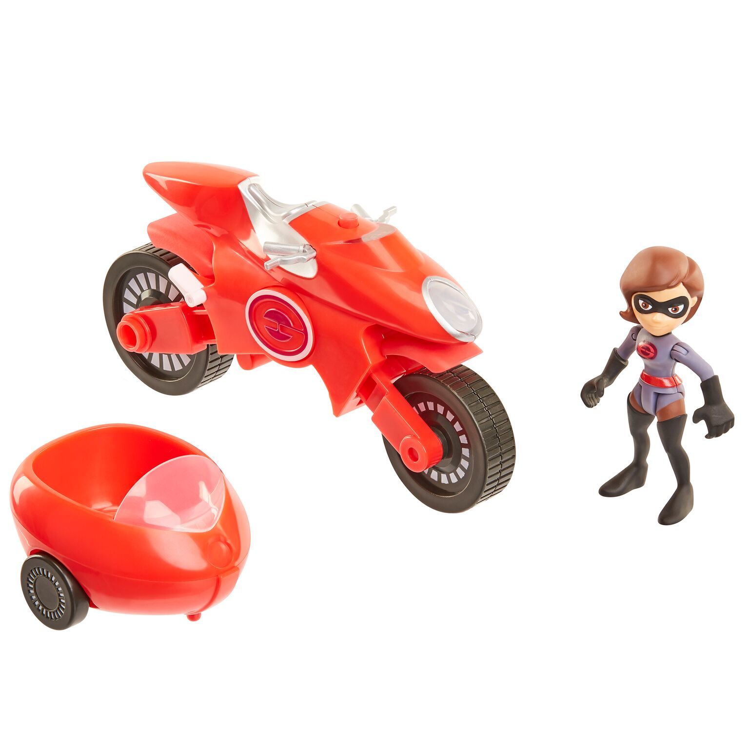 Buy Incredibles 2: Vehicle - Elastigirl & Elasticycle at Mighty Ape NZ