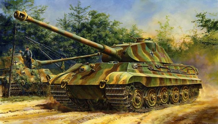 Tamiya: 1/48 King Tiger Porsche Turret - Model Kit | at Mighty Ape NZ