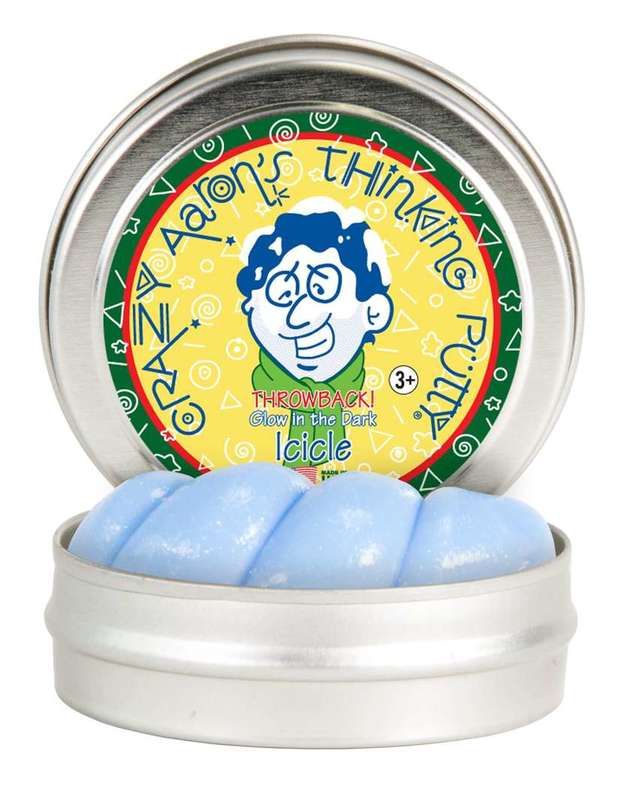 Buy Crazy Aaron's Thinking Putty: Christmas Mini Tin Putty - Icicle at ...