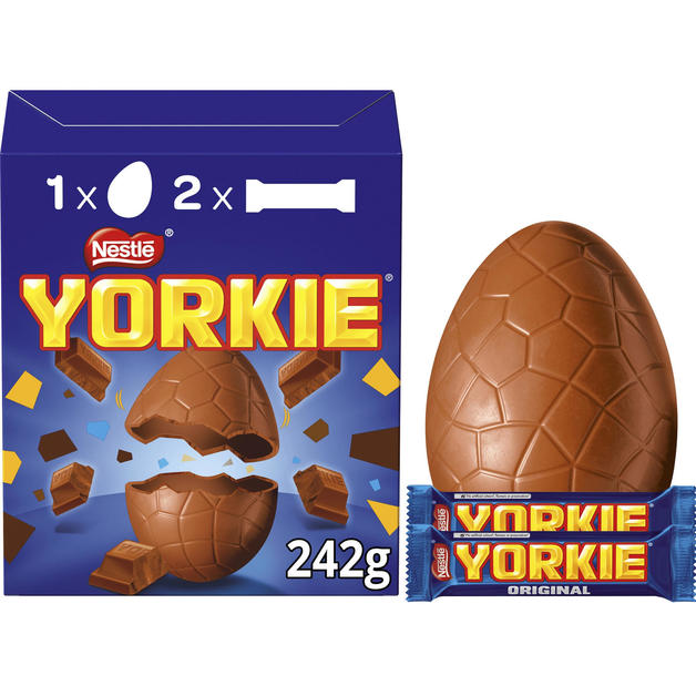 Nestle Yorkie Milk Chocolate Large Easter Egg | at Mighty Ape NZ