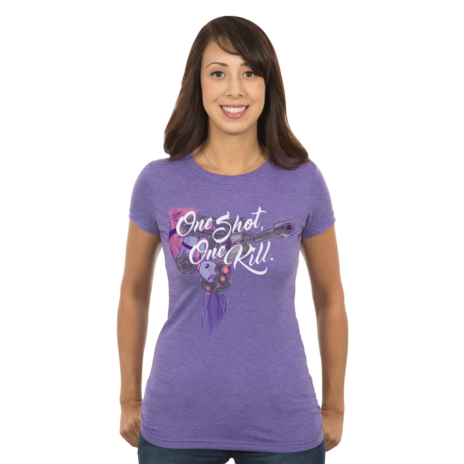 Overwatch One Shot One Kill Women's Tee (L) | Women's | at Mighty Ape NZ