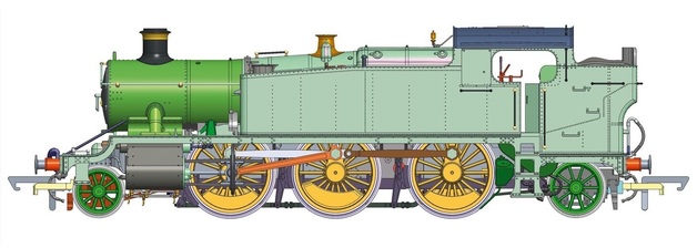BR, Class 5101 'Large Prairie' - 2-6-2T, 4160 | at Mighty Ape NZ