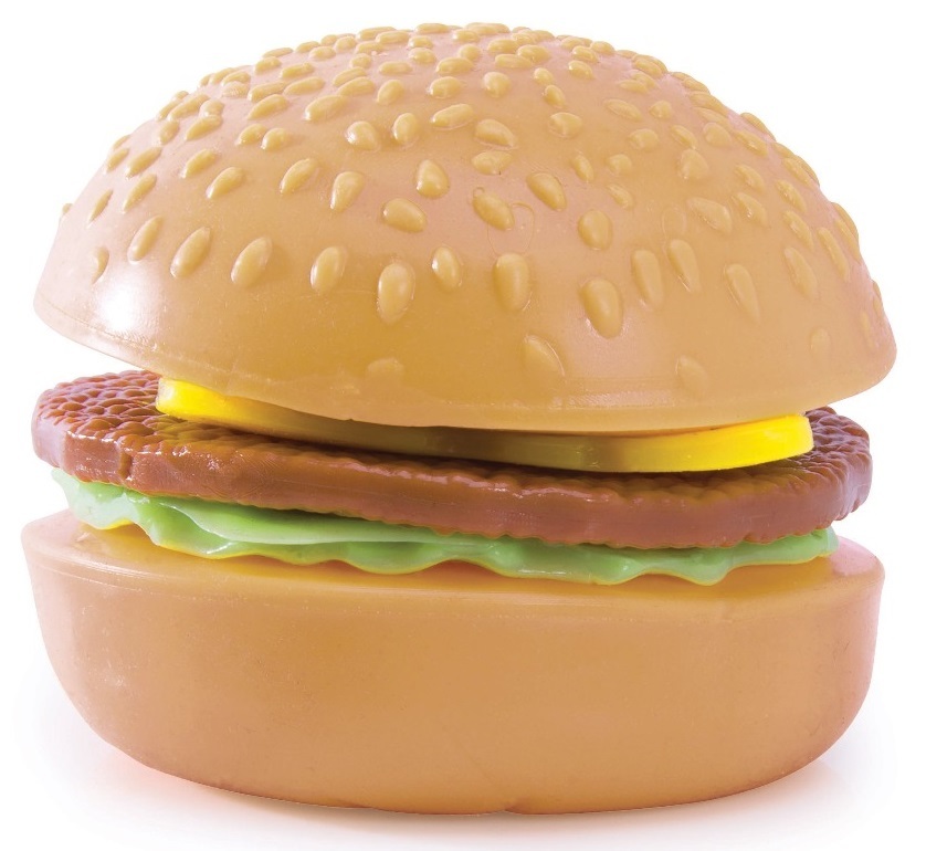 Buy IS Gift: Squishy Burger Stress Ball at Mighty Ape NZ