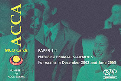 Acca Part 1: 1.1 Preparing Financial Statements | BPP Book | Buy Now ...