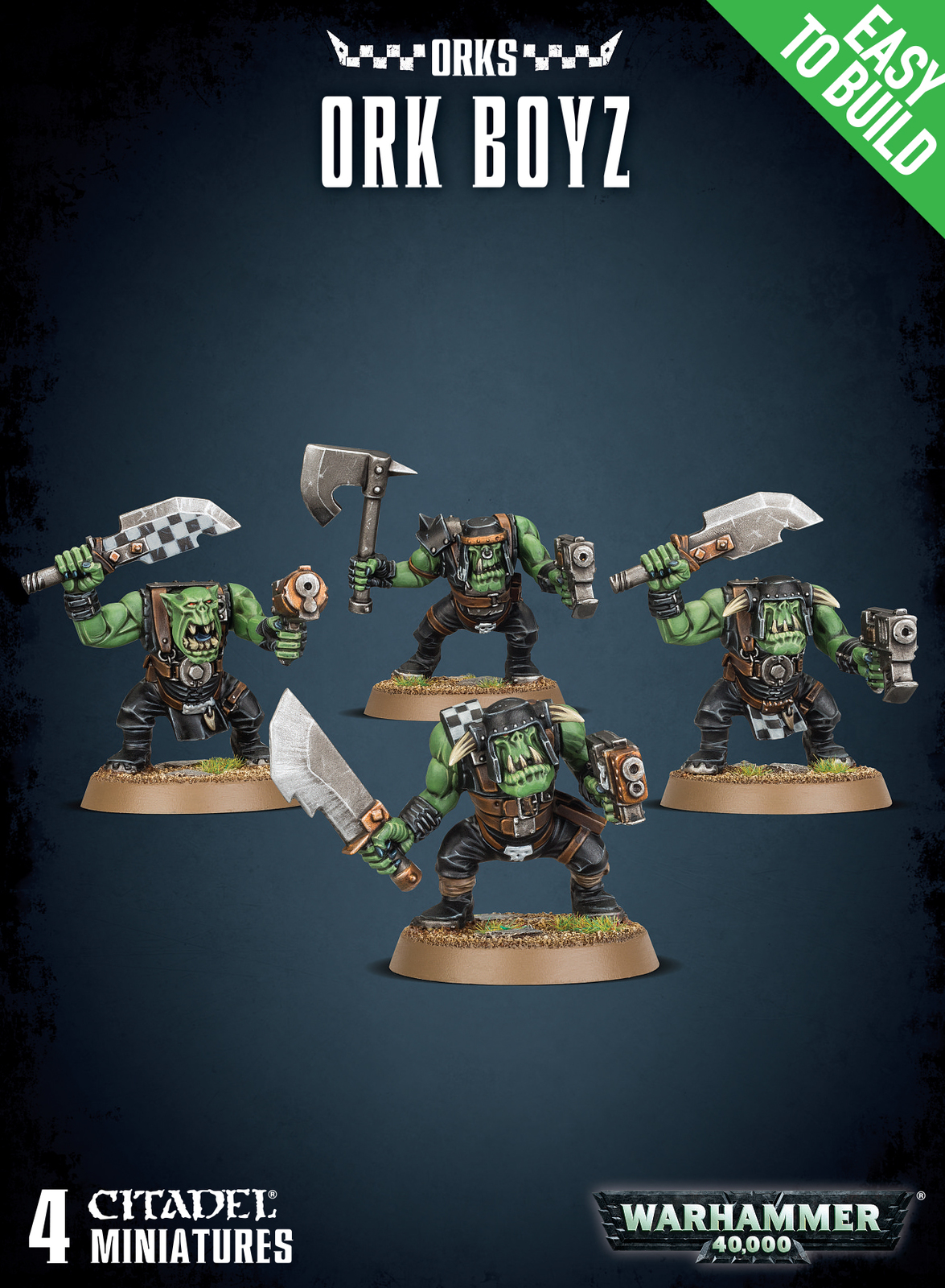 Warhammer 40,000 Ork Boyz | at Mighty Ape NZ
