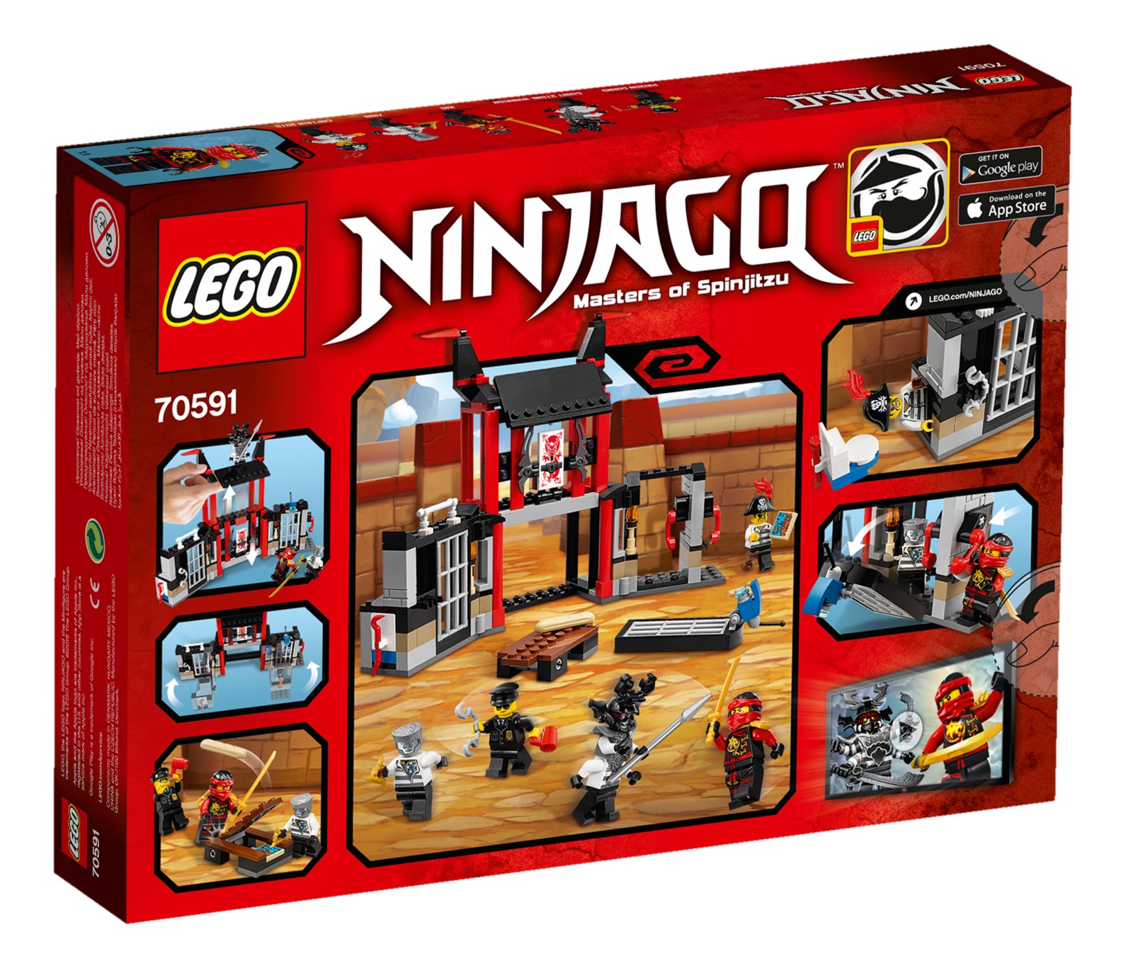 Buy LEGO Ninjago - Kryptarium Prison Breakout (70591) at Mighty Ape NZ
