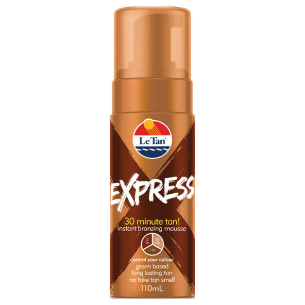 Buy Le Tan Express Tan Mousse (110ml) at Mighty Ape NZ