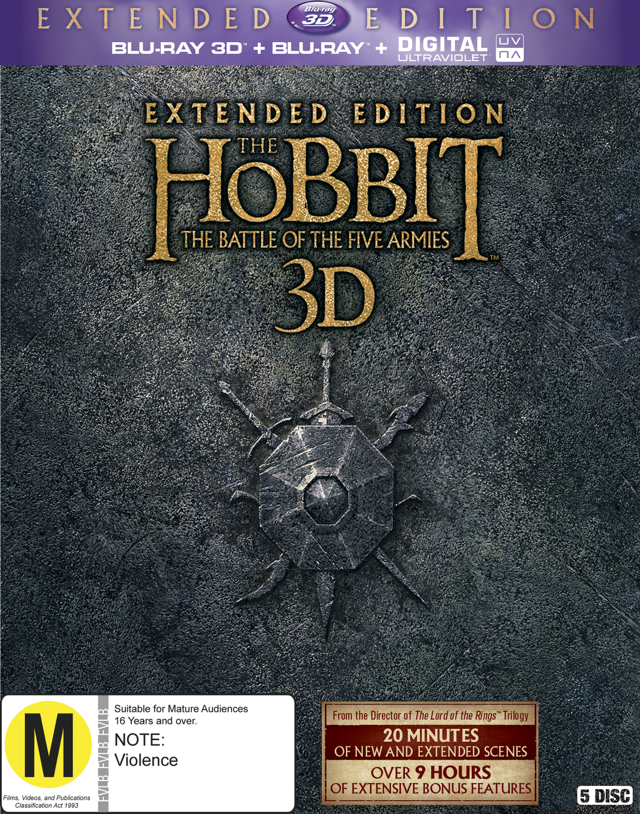 The Hobbit: The Battle of Five Armies - Extended Edition | Blu-ray, 3D Blu-ray, UV | Buy Now ...