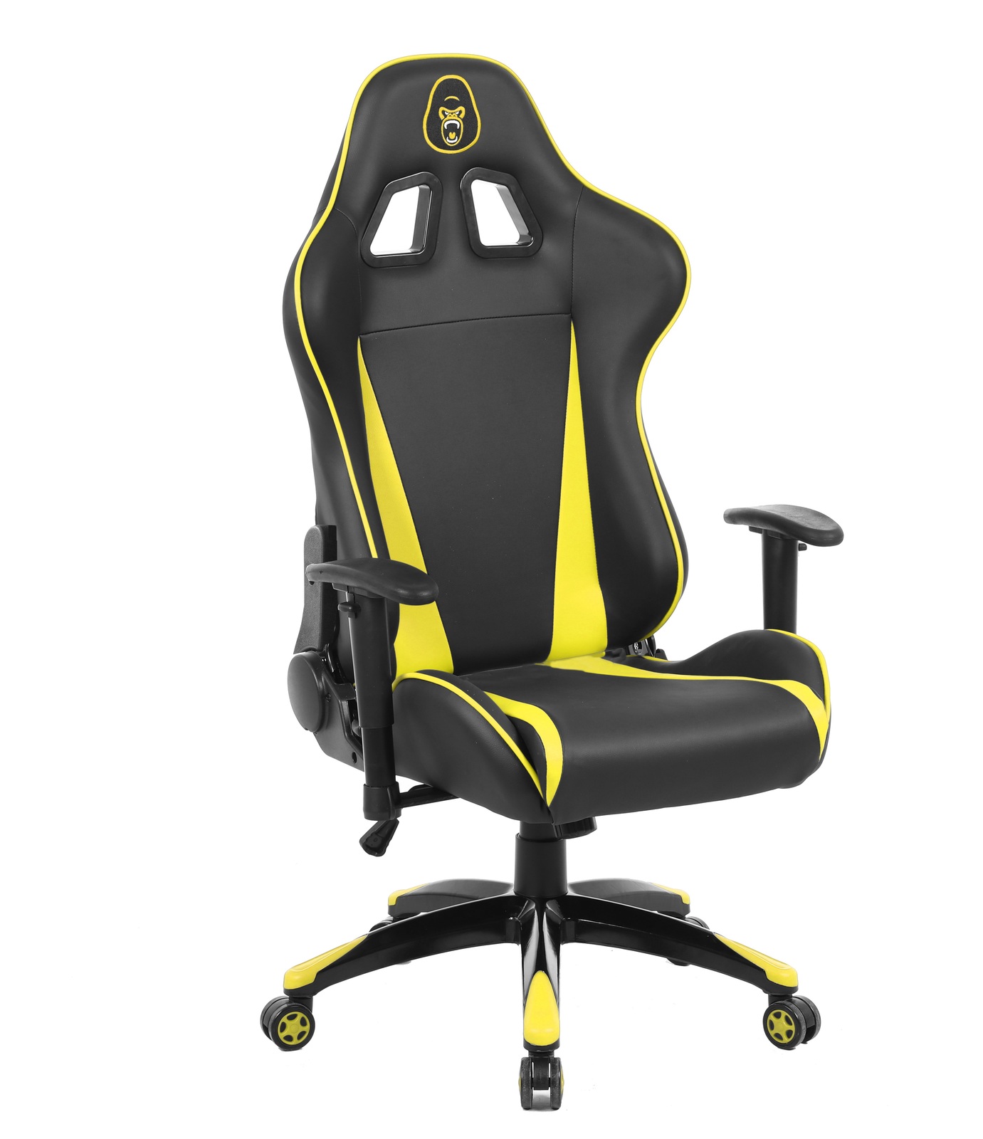 Gorilla Gaming Commander Chair - Yellow & Black | | Buy Now | at Mighty ...