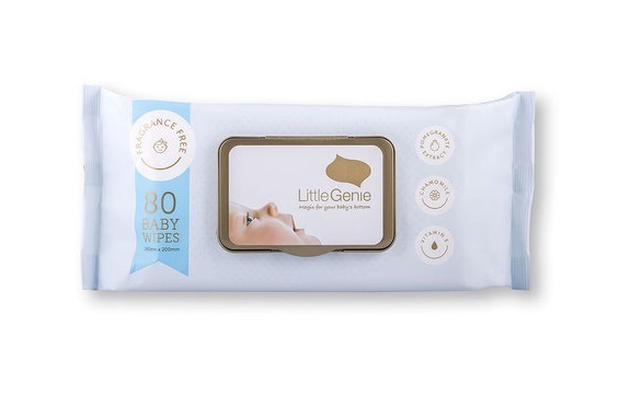 Buy Little Genie: Fragrance Free Baby Wipes at Mighty Ape NZ