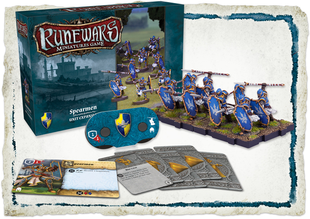 Runewars Miniatures Game: Spearmen Expansion Pack | at Mighty Ape NZ