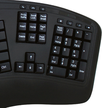 Adesso Tru-Form Media 1500 – Wireless Ergonomic Keyboard and Laser ...