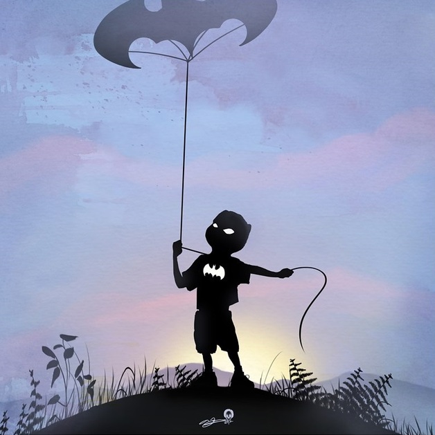Bat Kid Art Print | at Mighty Ape NZ
