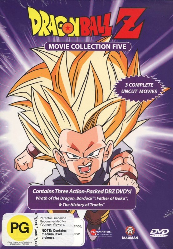 Dragon Ball Z Movie Collection 5 (Movie 13 + TV Specials) (3 Disc Box ...