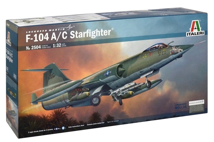 1/32 F-104 A/C Starfighter - Model Kit | at Mighty Ape NZ