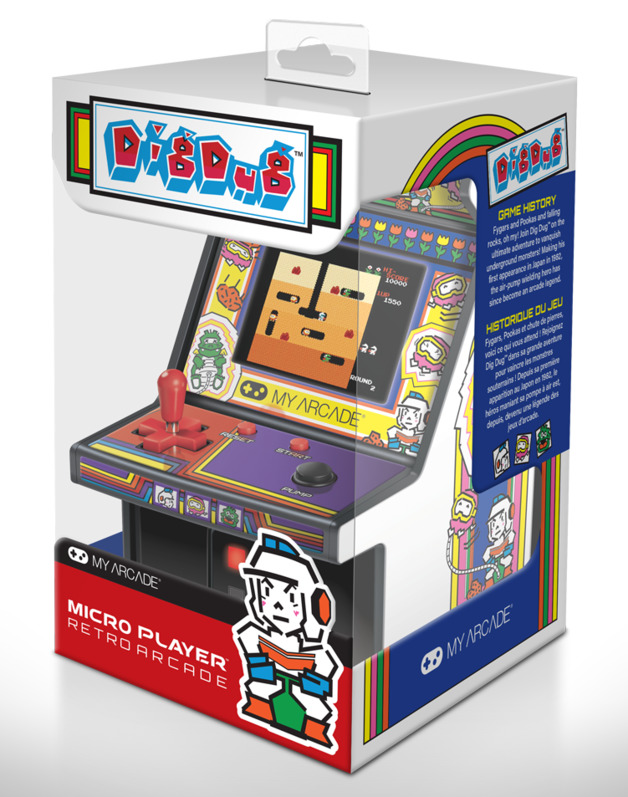 Dig Dug - Micro Player Cabinet | | Buy Now | at Mighty Ape Australia