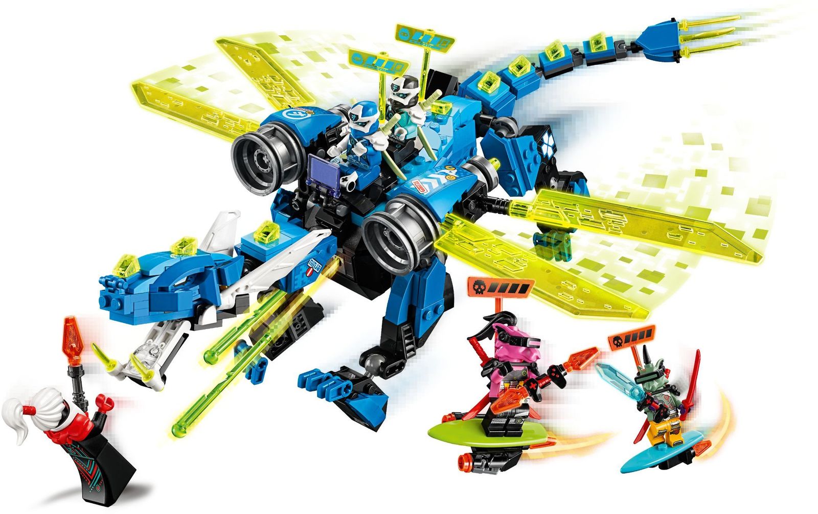 Buy LEGO Ninjago - Jay's Cyber Dragon at Mighty Ape Australia