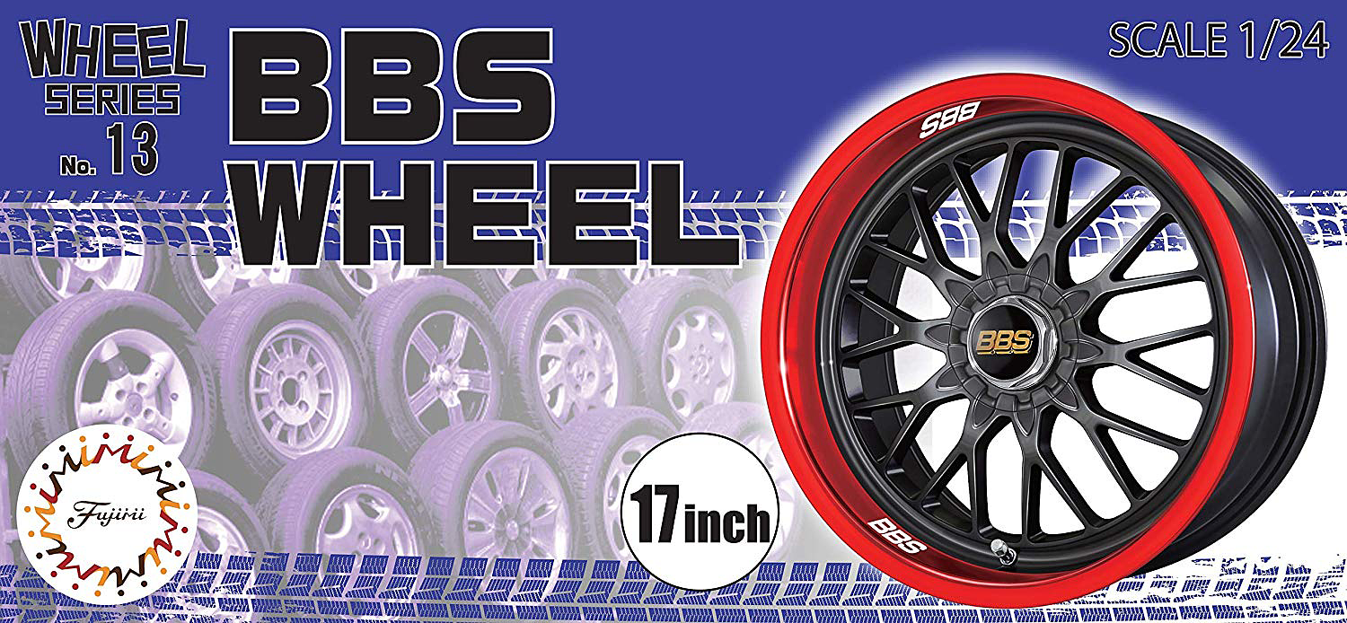 Fujimi: 1/24 Wheels & Tyres Set 17" (431mm) BBS - Model Kit | at Mighty ...