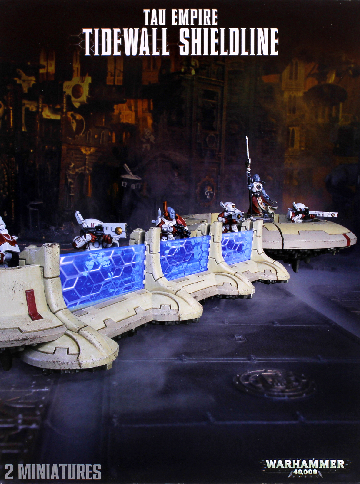 Warhammer 40,000 Tau Empire Tidewall Shieldline | at Mighty Ape NZ