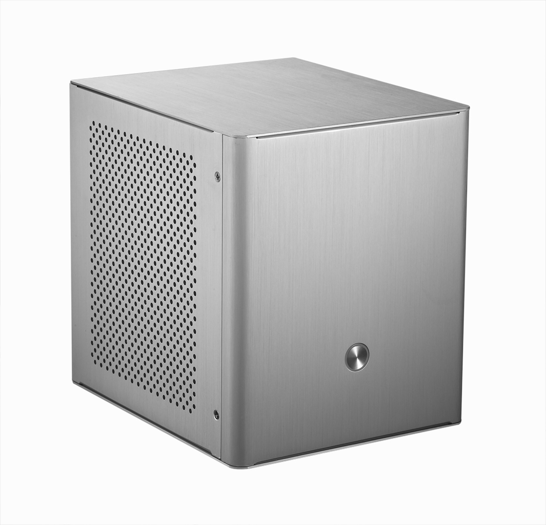 Jonsbo V2 Mini ITX Tower Case (Silver) Images at Mighty Ape NZ