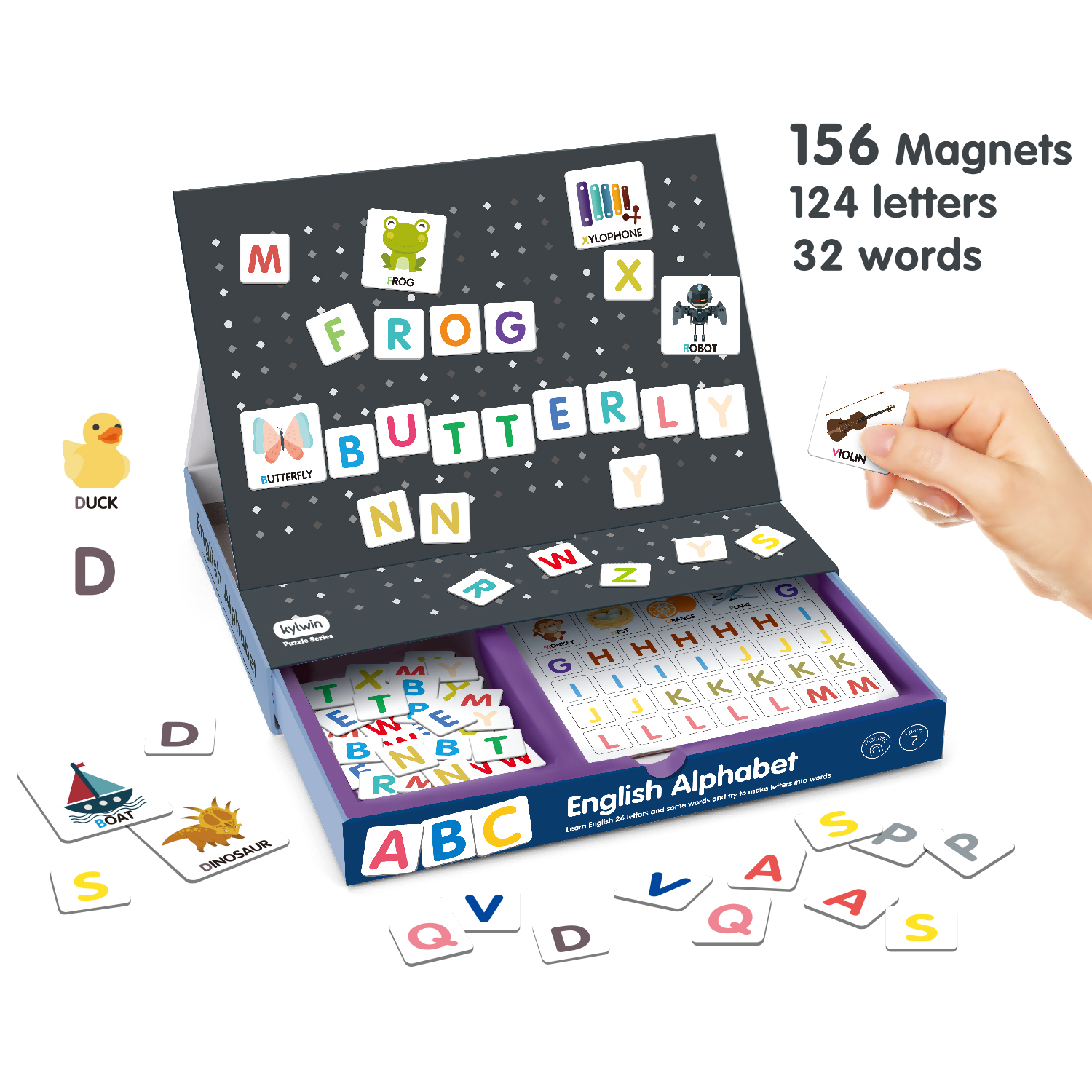 Buy Learn To Spell - Magnetic Learning Box at Mighty Ape NZ