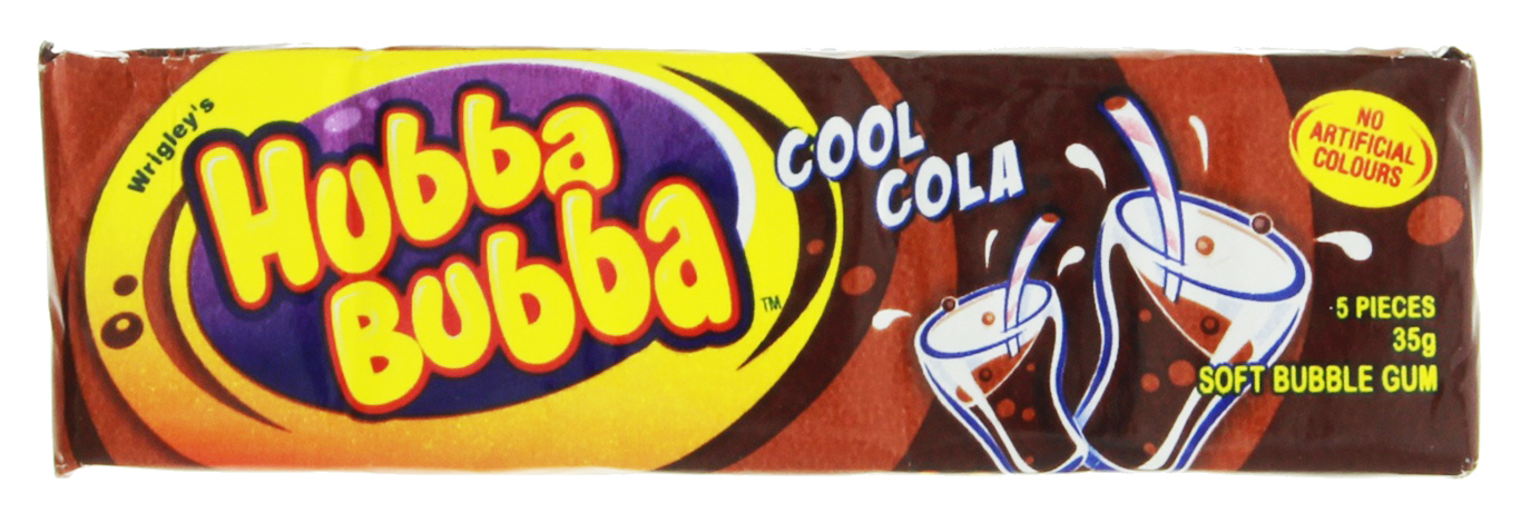 Hubba Bubba Gum Cool Cola Chunks 35g x 20 | at Mighty Ape NZ