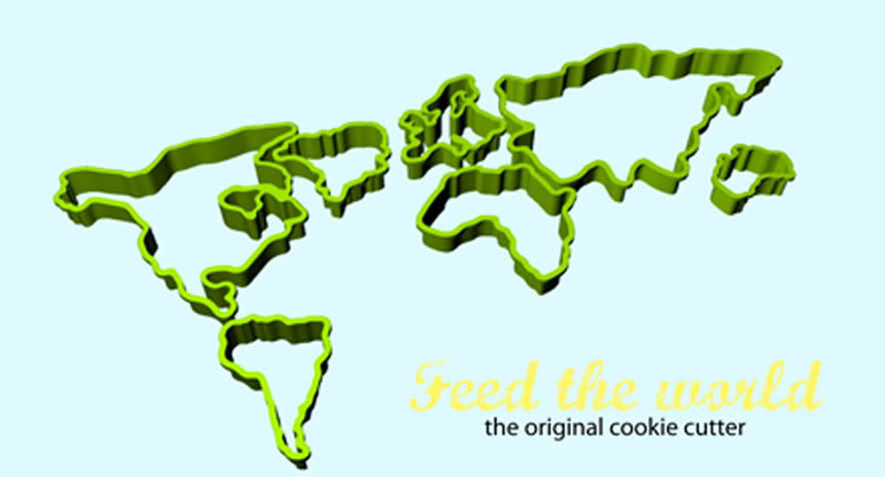 Feed the World Cookie Cutter Set Images at Mighty Ape NZ