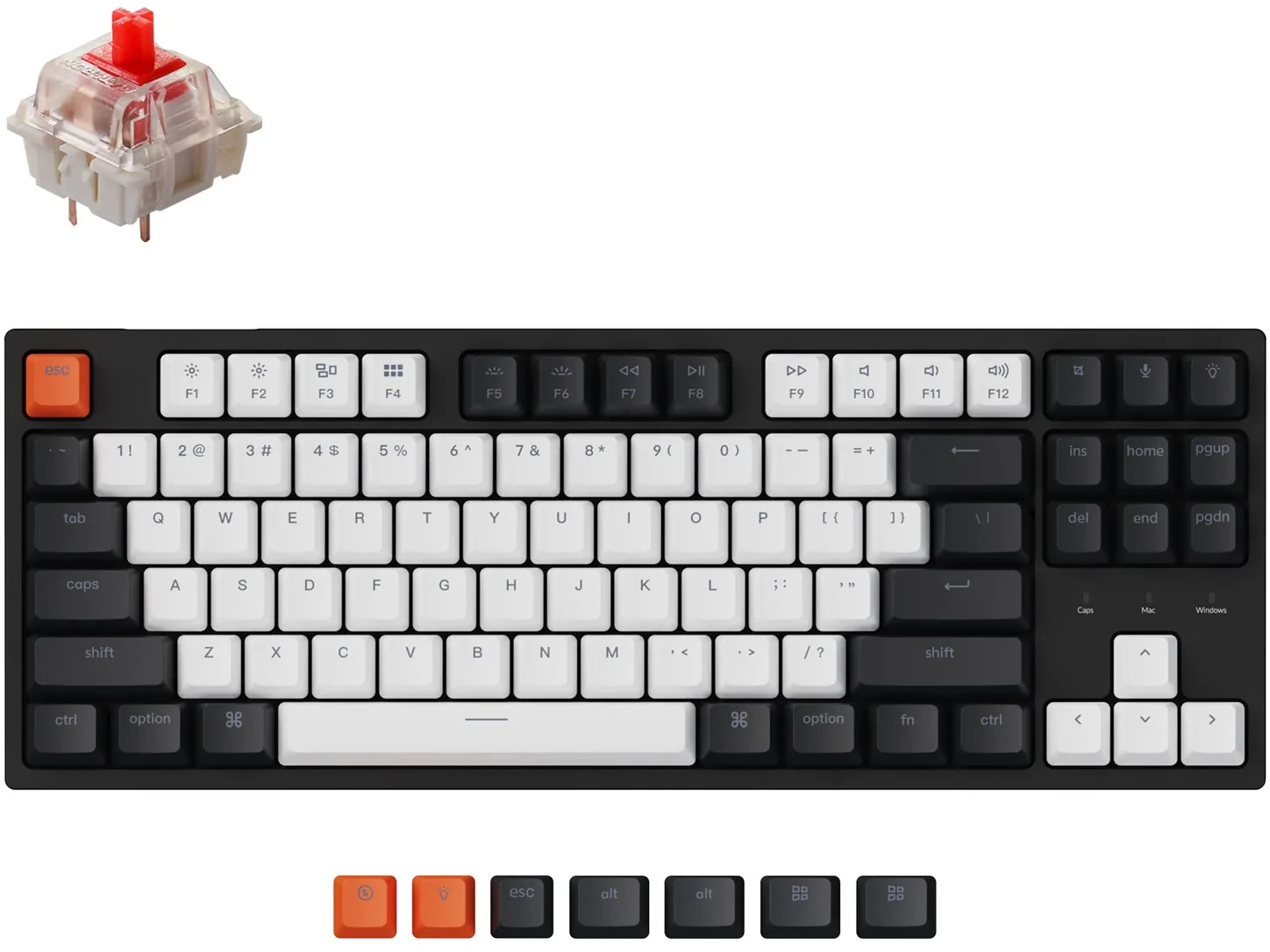 Keychron C1 Mechanical Keyboard | at Mighty Ape NZ