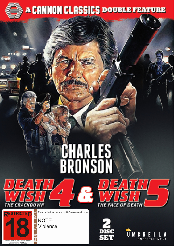Death Wish 4 & 5 | DVD | Buy Now | at Mighty Ape NZ