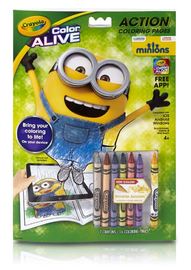 Buy Crayola: Colour Alive Minions at Mighty Ape NZ
