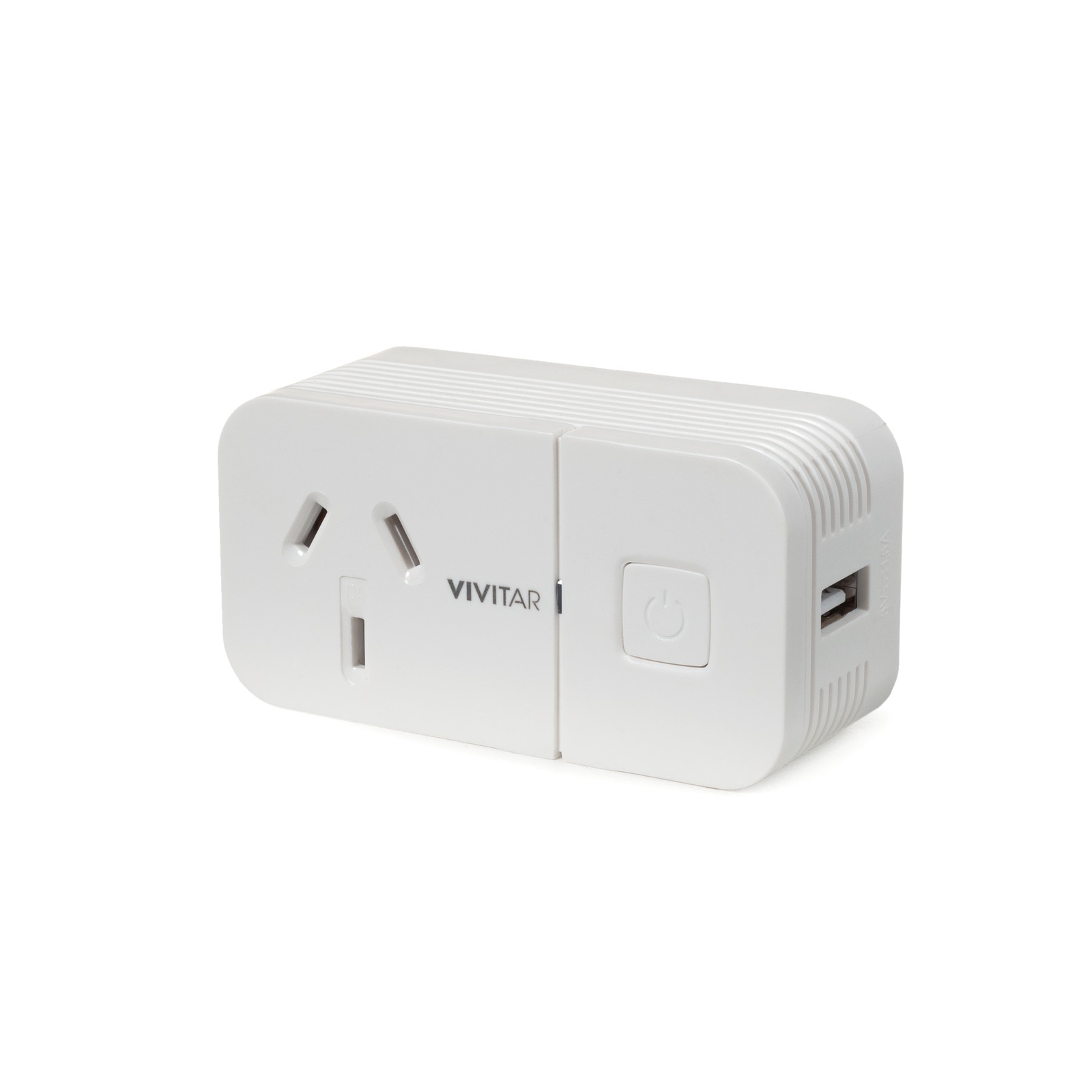 Vivitar Wireless Remote Plug - Horizontal 2.1A USB | at Mighty Ape NZ